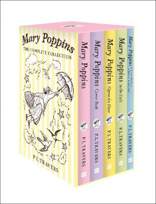 P. L. Travers: Mary Poppins - The Complete Collection 5 Books Box Set ...