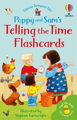 Stephen Cartwright: Poppy And Sam's Telling The Time Flashcards [2021 ...
