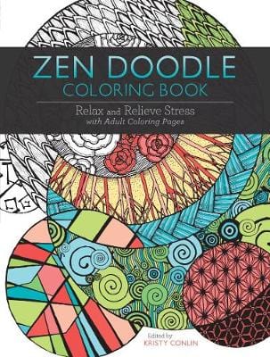 Kristy Conlin: Zen Doodle Coloring Book: Relax and Relieve Stress with ...