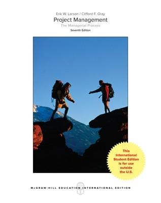 Project Management: The Managerial Process – Chapters Bookstore