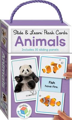 Hinkler: Building Blocks Slide & Learn Flashcards Animals (UK Eng) [20 ...