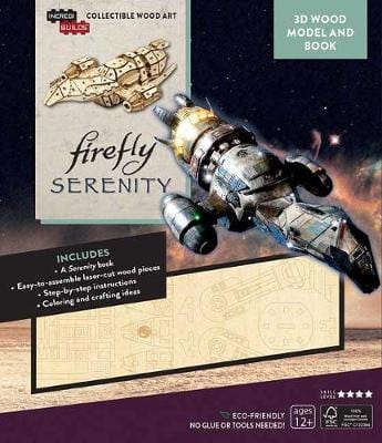 Insight: IncrediBuilds: Firefly: Serenity 3D Wood Model and Book [2019 ...