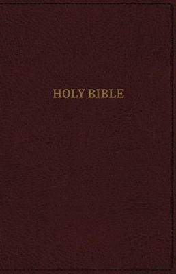 Thomas Nelson: KJV, Deluxe Thinline Reference Bible, Leathersoft, Burg ...