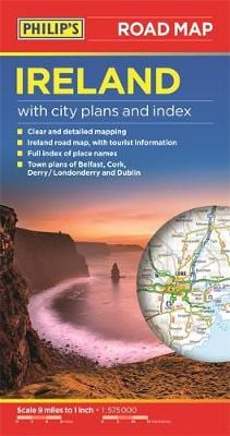 Philips: Philip's Ireland Road Map [2015] paperback – Chapters Bookstore